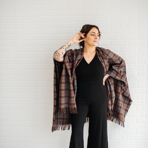 OUTLANDER Wrap - Poly/viscose Tartan - Made in Scotland - Ships From the USA - the Celtic Croft ...