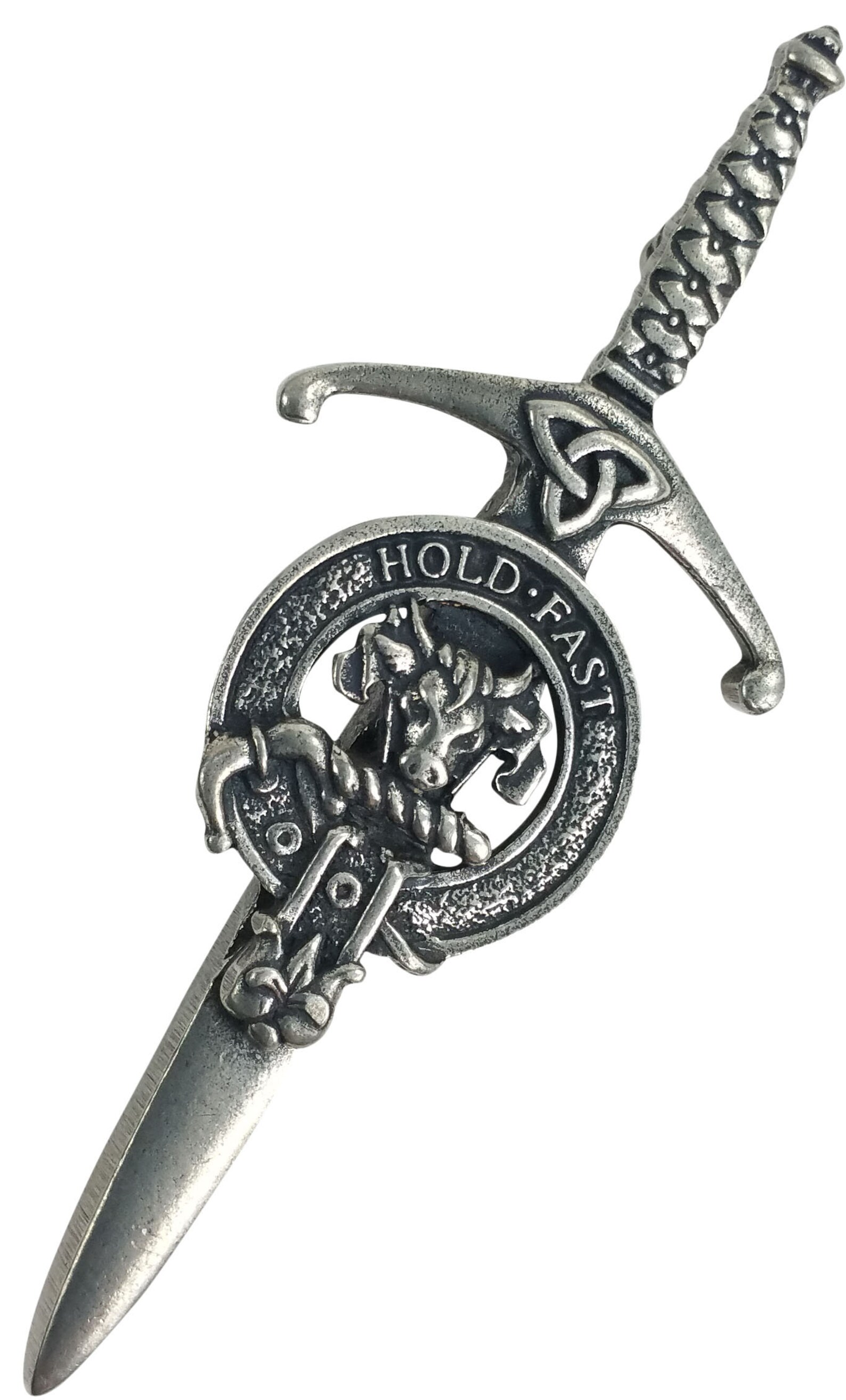 Macleod of Harris Clan Crest Kilt Pin - Gaelic Themes Kilt Pin - Hold ...