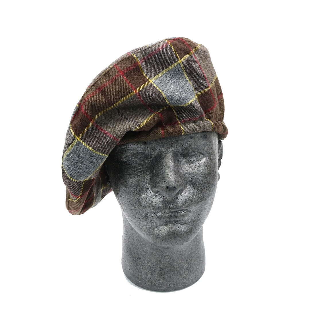 OUTLANDER Fraser Tartan Tam - Homespun Wool-blend - Etsy