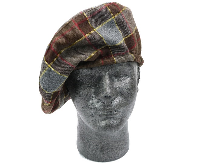 Outlander Fraser Tartan Tam Homespun Wool-blend - Etsy