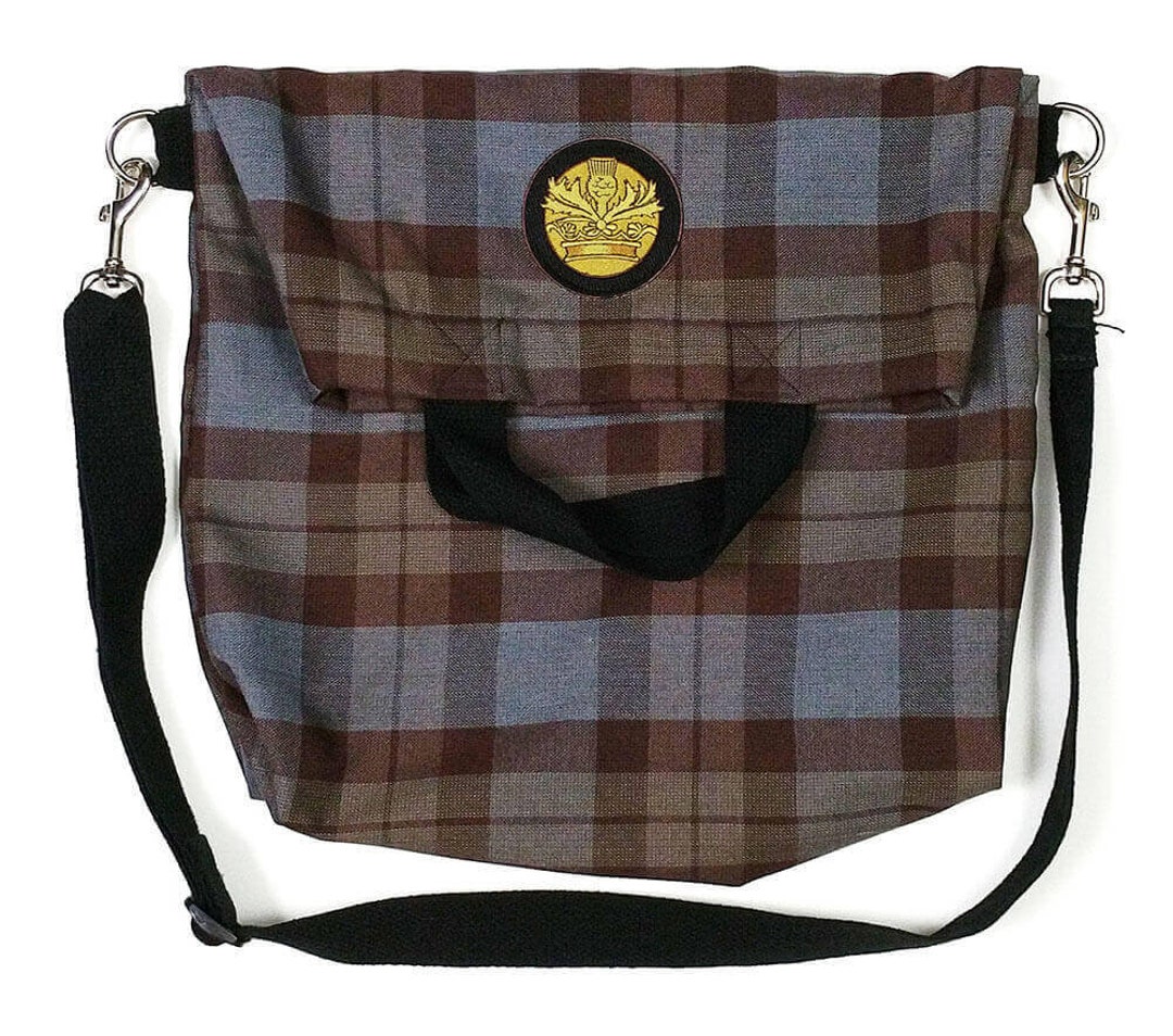 OUTLANDER Messenger Bag - OUTLANDER Tartan Messenger-style Tote Bag ...
