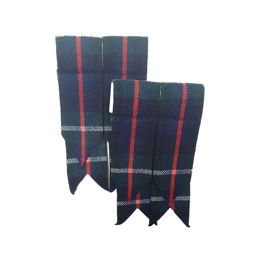 Mackenzie Modern Flashes - Homespun Tartan Flashes - Wool Blend Flashes ...