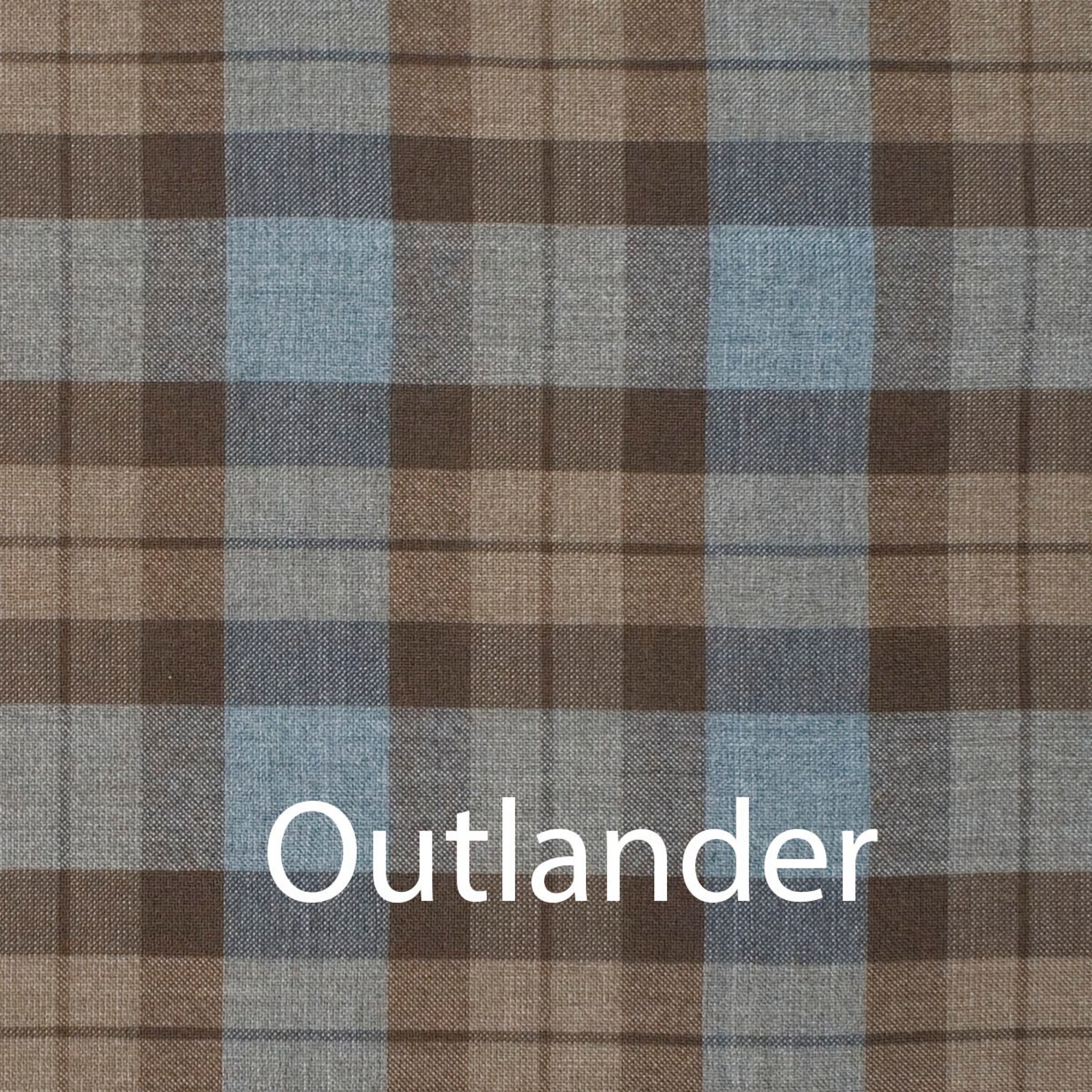 Official OUTLANDER Plaid Fabric Authentic Premium Wool | Etsy