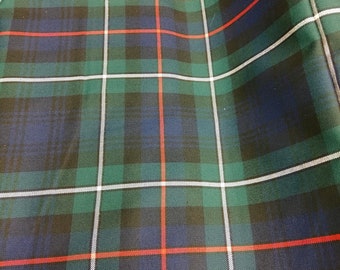 Mackenzie Tartan Fabric | Etsy