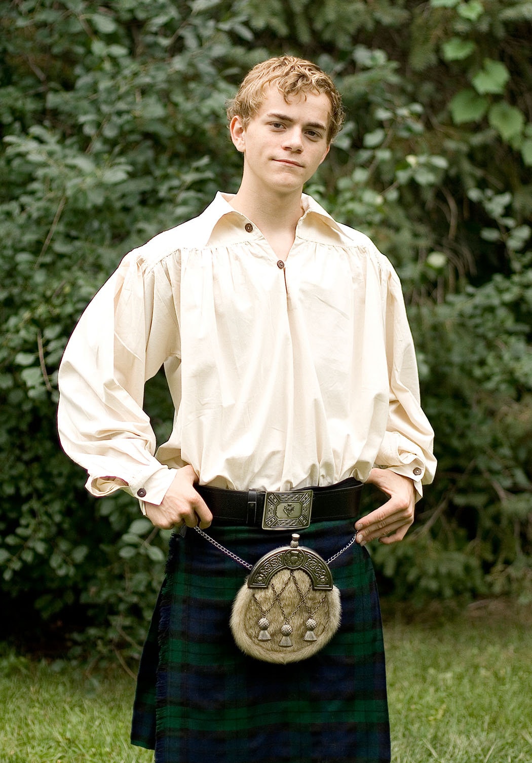 Highland Kilt Shirt the Celtic Croft Rustic Highland Kilt - Etsy