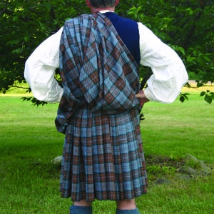 Homespun Tartan Great Kilt (A-L Tartans) - Etsy