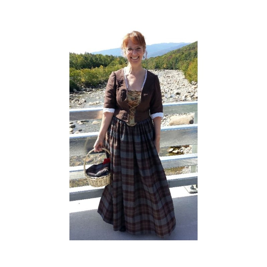 Full Length Gathered Skirt in 11oz Premium Wool Tartan - Etsy