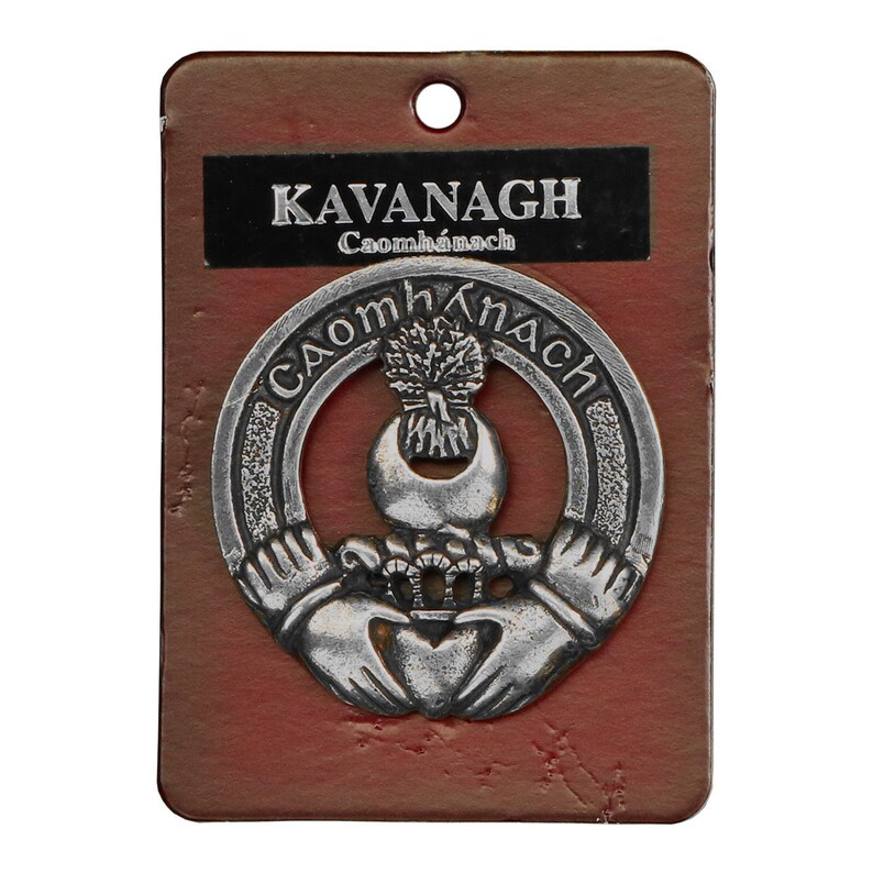 Kavanagh caomhanach Irish Family Crest Cap Badge/brooch - Etsy