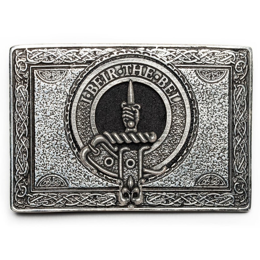 Bell Clan Crest Buckle - Made in Scotland - Kilt Belt Buckle - Etsy