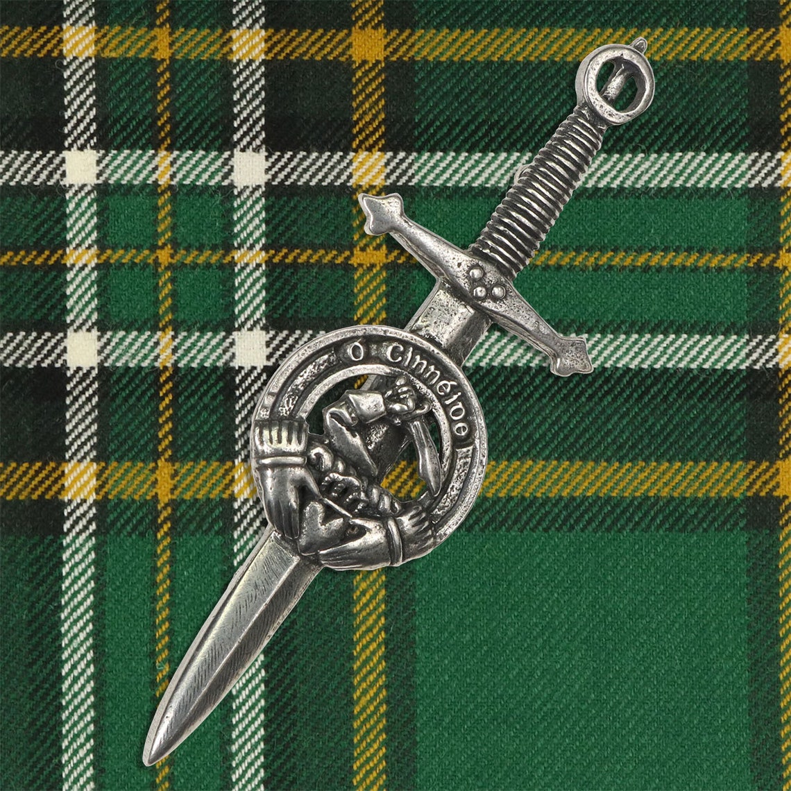 Kennedy (o'cinneide) Irish Family Crest Kilt Pin - Made in Scotland ...