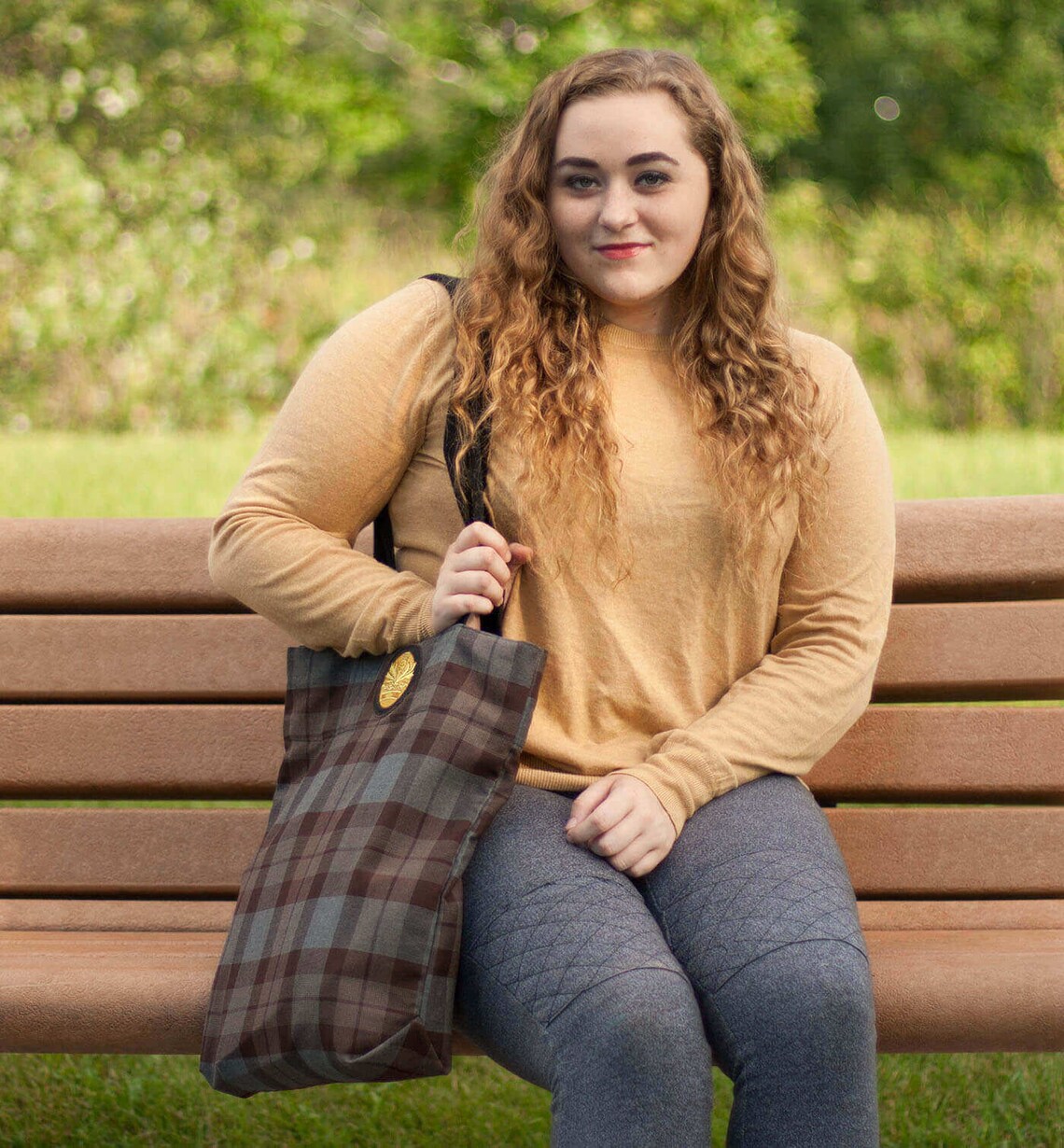 OUTLANDER Tote Bag Poly/viscose Blend Tartan Woven in Scotland | Etsy