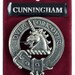 Cunningham Cap Badge Pewter Clan Crest Badge Gaelic Themes Cap Badge or ...
