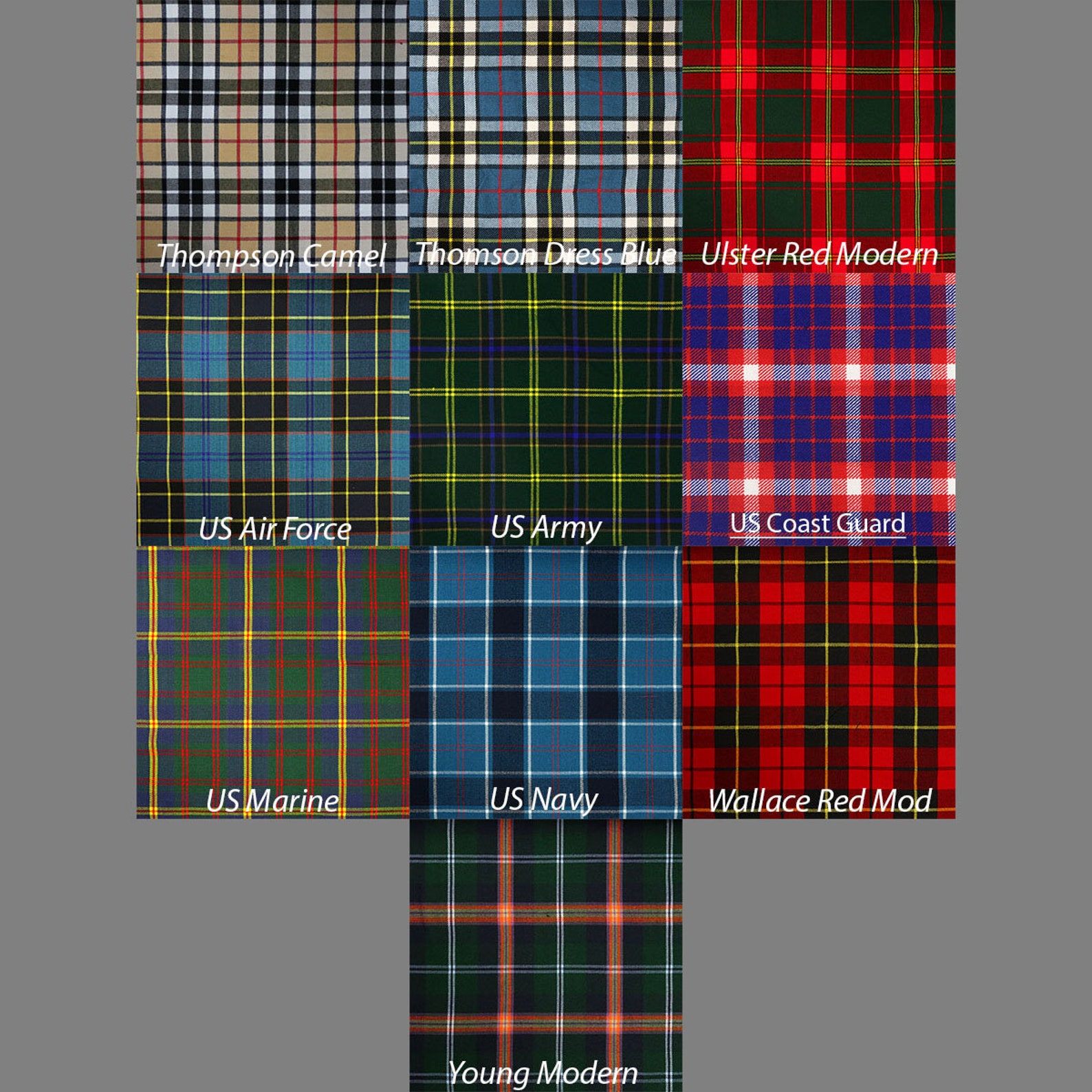 Scottish Arisaid or Earasaid M-Y Tartans Homespun Wool Blend - Etsy