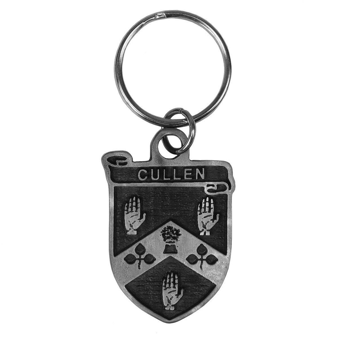 Cullen Irish Coat of Arms Pewter Key Chain - Etsy UK