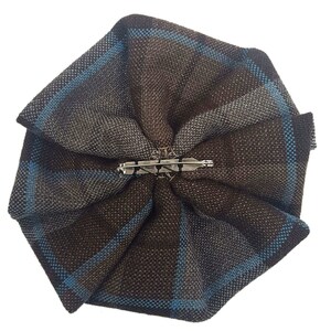OUTLANDER Mackenzie Tartan Rosette - Traditional Scottish Brooch in the ...