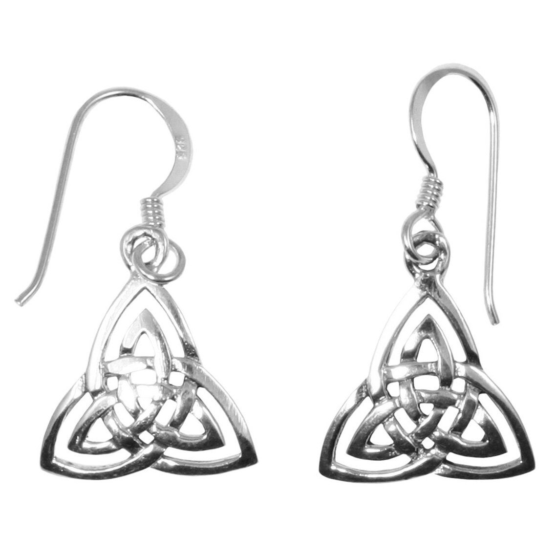 Trinity Knot Earrings Triquetra Trefoil Knot the Celtic | Etsy