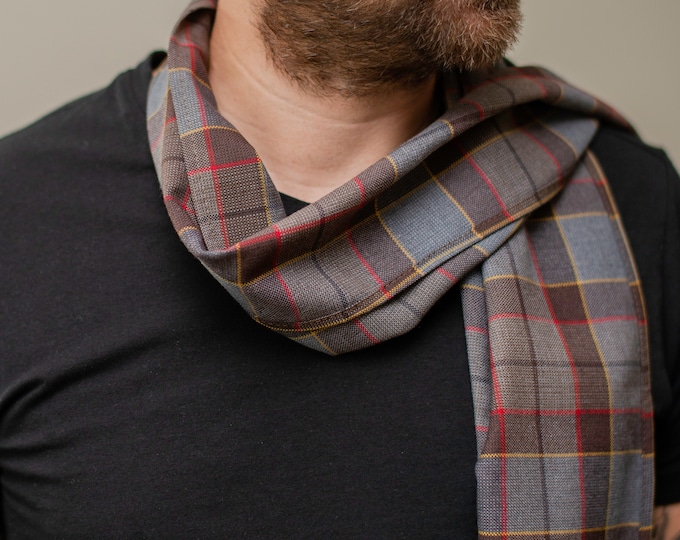 OUTLANDER Officially Licensed Homespun Wool Blend Tartan Fabric - the ...