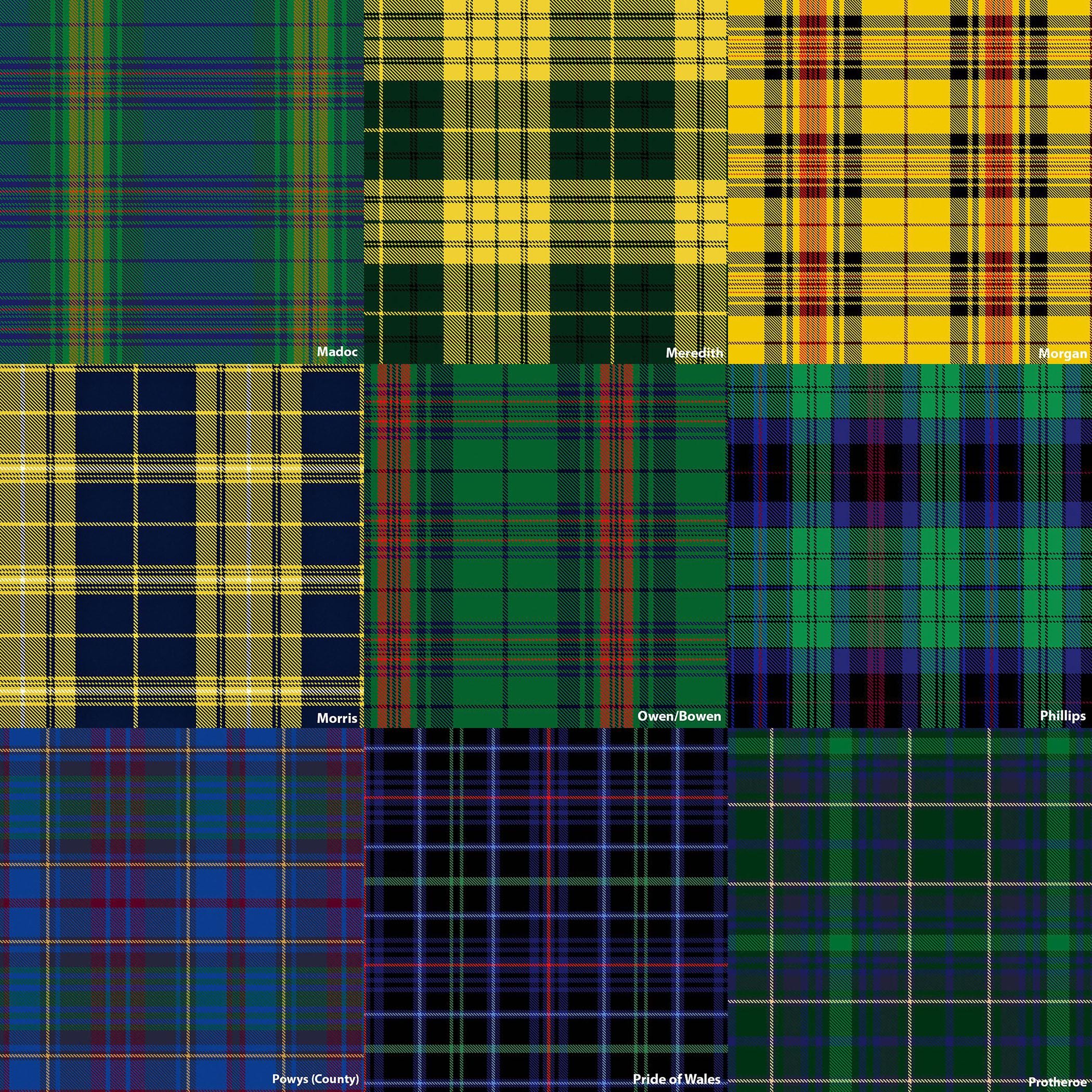Welsh Tartan Shawls - Medium Weight 14oz Premium Wool - Made in Wales - Etsy