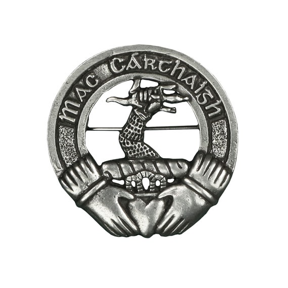 Mccarthy mccarthaigh Irish Family Crest Cap Badge/brooch - Etsy