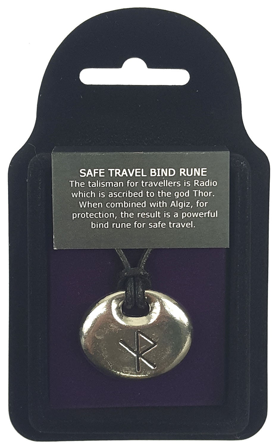 Safe Travel Bind Rune Pewter Pendant Made in Cornwall - Etsy
