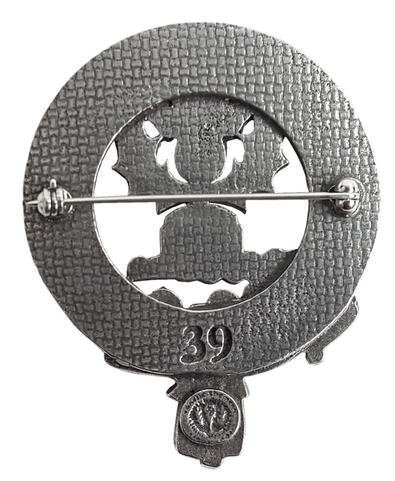 Ferguson Cap Badge Pewter Clan Crest Badge Gaelic Themes | Etsy