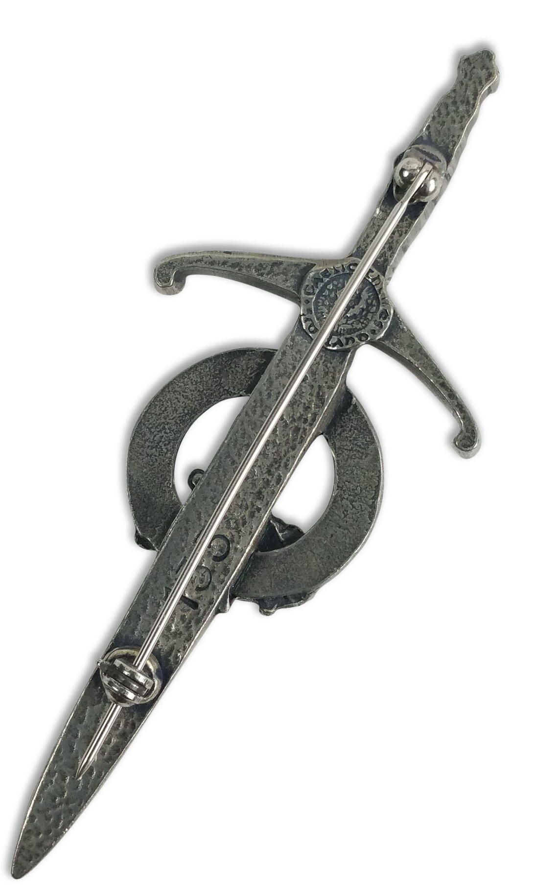 Sinclair Clan Crest Kilt Pin - Gaelic Themes Kilt Pin - Commit Thy Work ...