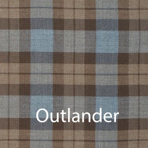 Official OUTLANDER Throw/blanket - Premium Scottish Wool Tartan - Woven ...