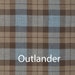 Official OUTLANDER Throw/blanket Premium Scottish Wool Tartan Woven in ...