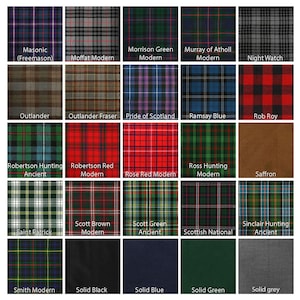Homespun Tartan Great Kilt (A-L Tartans) - Etsy