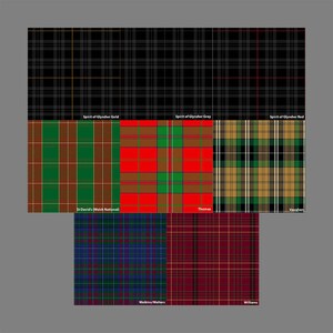 Welsh Tartan 9 Yard Kilt (cilt) - Medium Weight Premium Wool - Matching ...