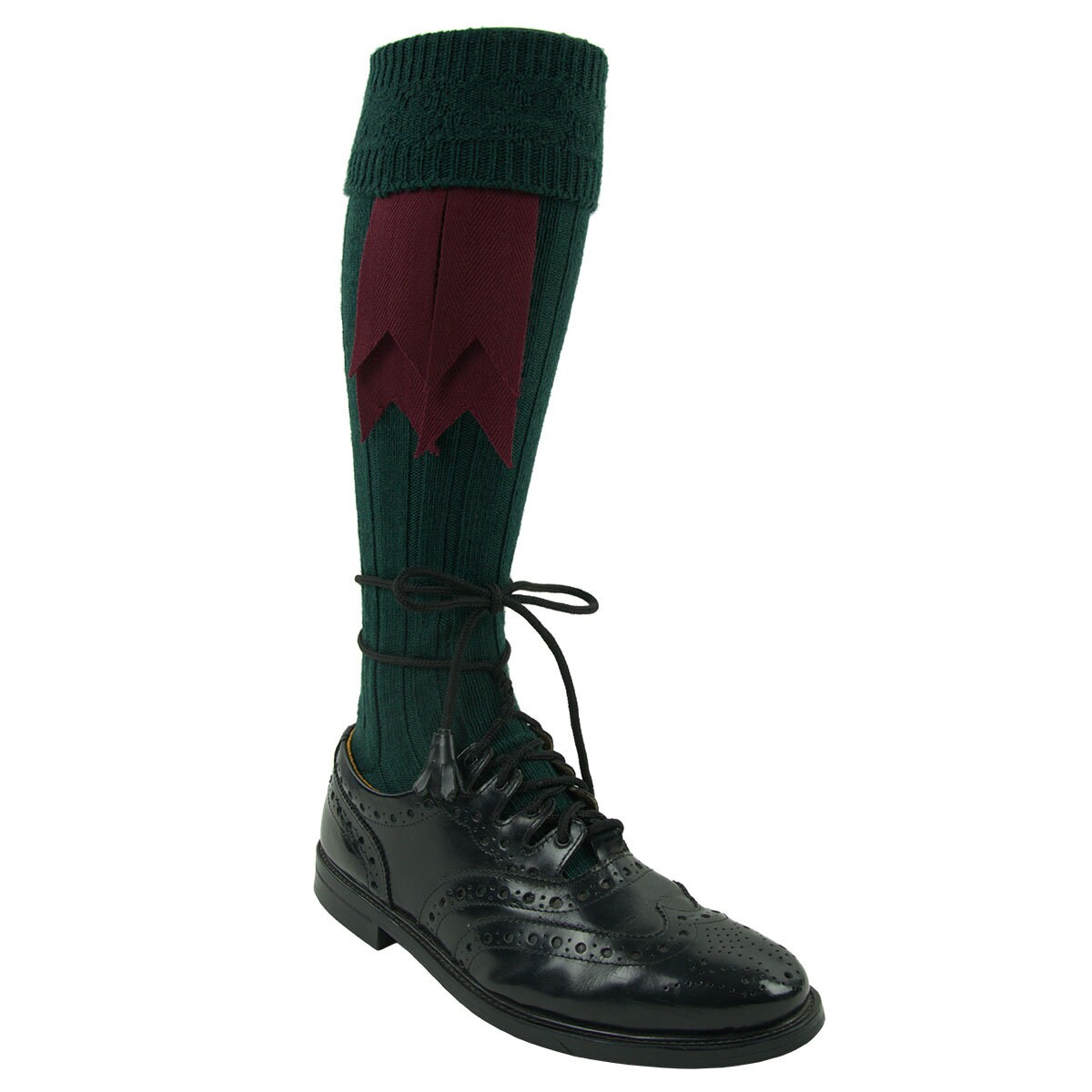 Quality Wool Blend Kilt Hose - Made in Scotland - Acrylic Nylon Wool ...