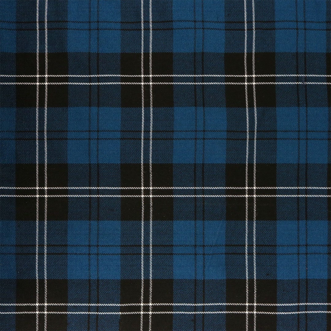 Ramsay Blue Modern Homespun Wool-blend Tartan REMNANTS - Etsy