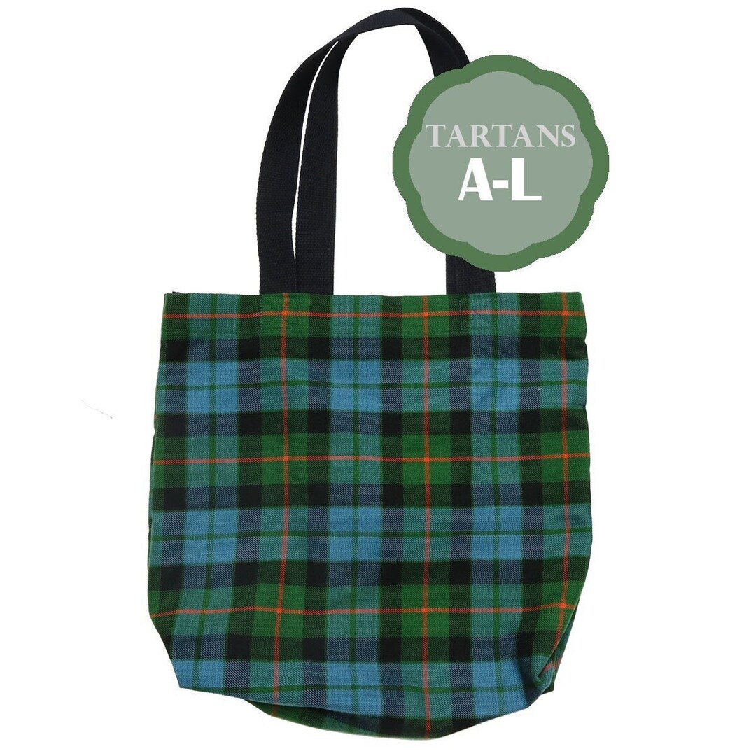 Homespun Tartan Tote Bag (A-L Tartans) - Etsy
