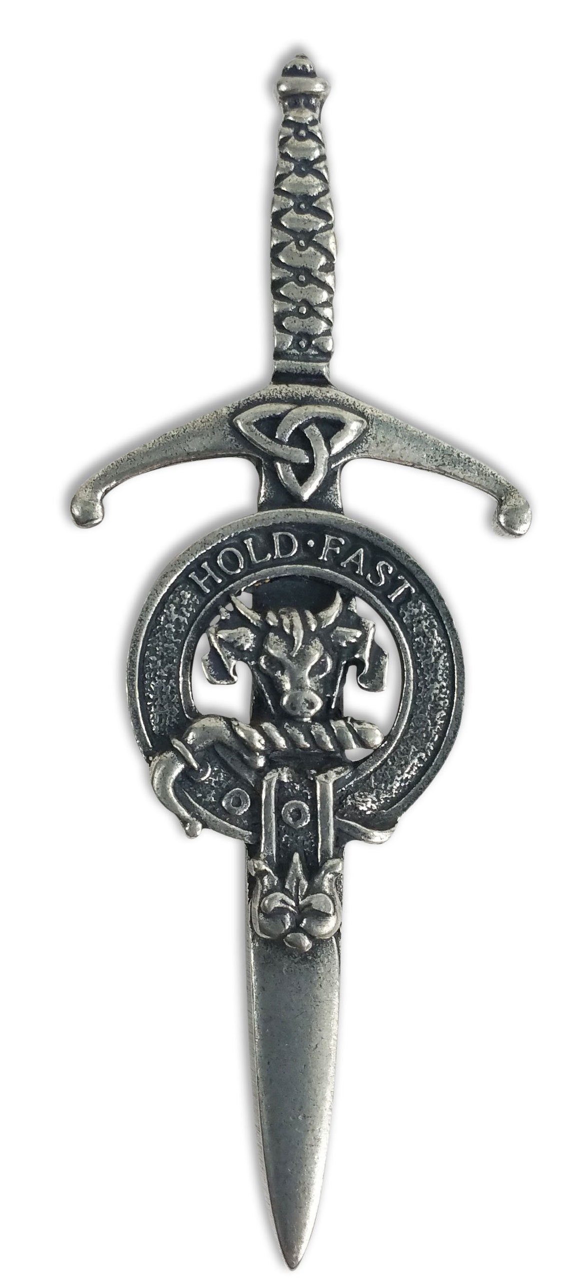 Macleod of Harris Clan Crest Kilt Pin - Gaelic Themes Kilt Pin - Hold ...