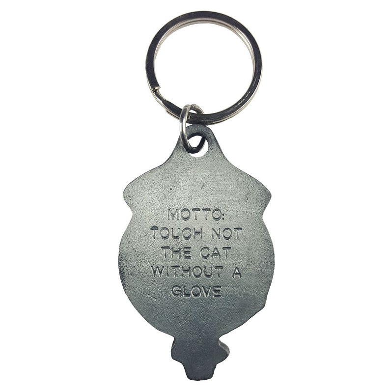 Mackintosh Clan Crest Solid Pewter Key Chain Scottish Clan | Etsy