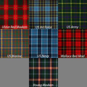 Scottish Arisaid or Earasaid A-L Tartans Homespun Wool Blend - Etsy