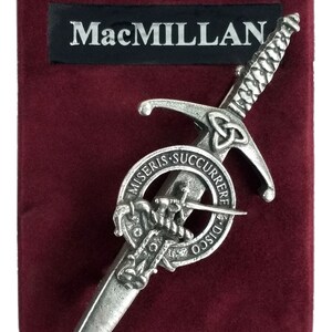 Macmillan Clan Crest Kilt Pin - Gaelic Themes Kilt Pin - Miseris ...