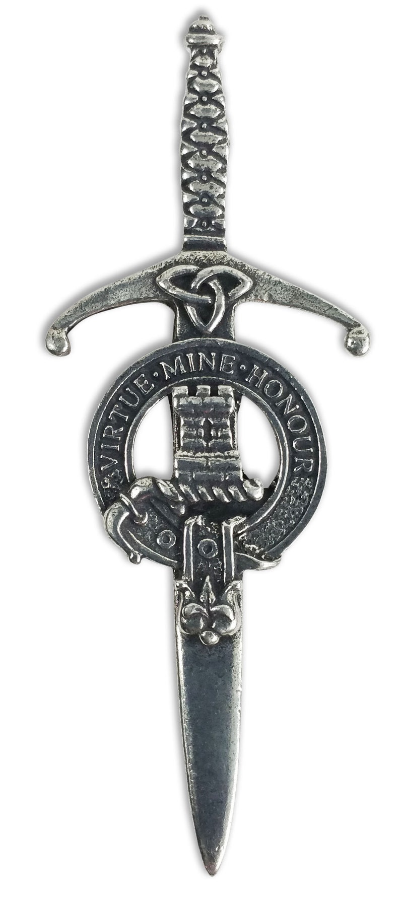Maclean Clan Crest Kilt Pin - Gaelic Themes Kilt Pin - Virtue Mine ...