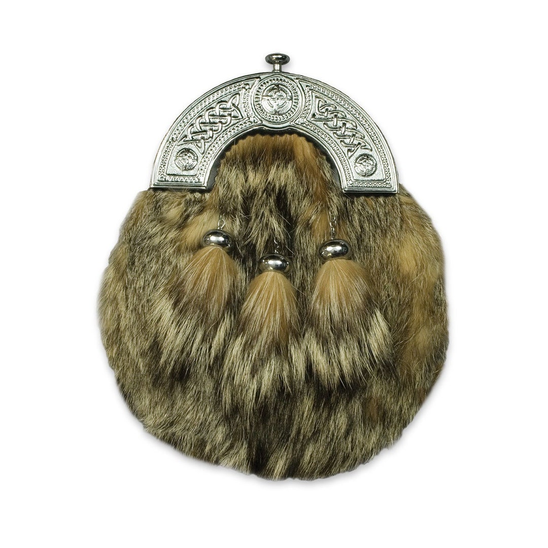 Fox Fur Sporran - the Celtic Croft - Etsy