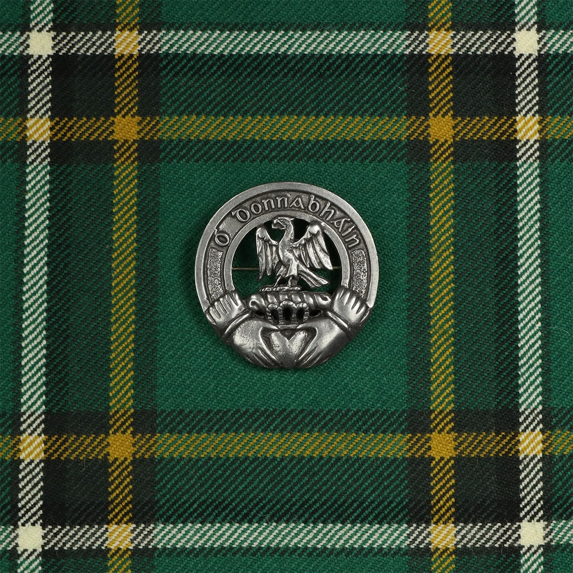 O'donovan (o'donnabhain) Irish Family Crest Cap Badge/brooch - Made in ...
