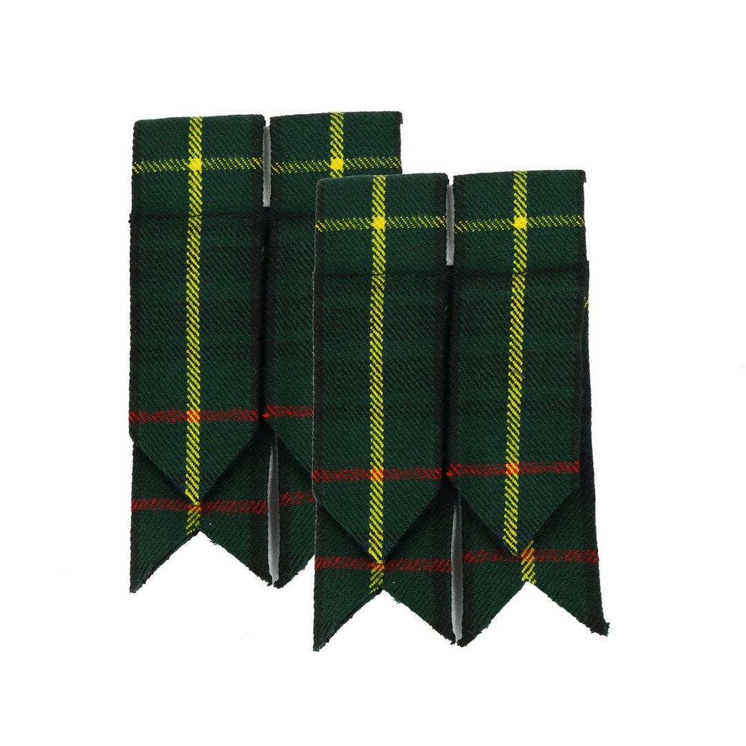 Stewart Hunting Modern Flashes - Homespun Tartan Flashes - Wool Blend ...