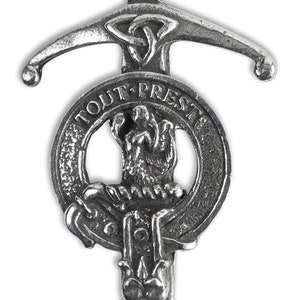 Murray Clan Crest Kilt Pin - Gaelic Themes Kilt Pin - Tout Prest - Etsy