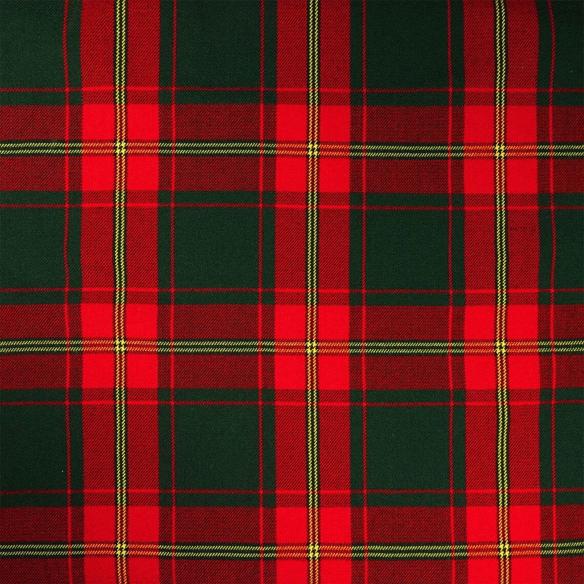 Ulster Red Modern Tartan Homespun Wool Blend Tartan Fabric - Etsy