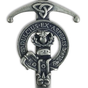Ferguson Clan Crest Kilt Pin - Gaelic Themes Kilt Pin - Dulcius Ex ...