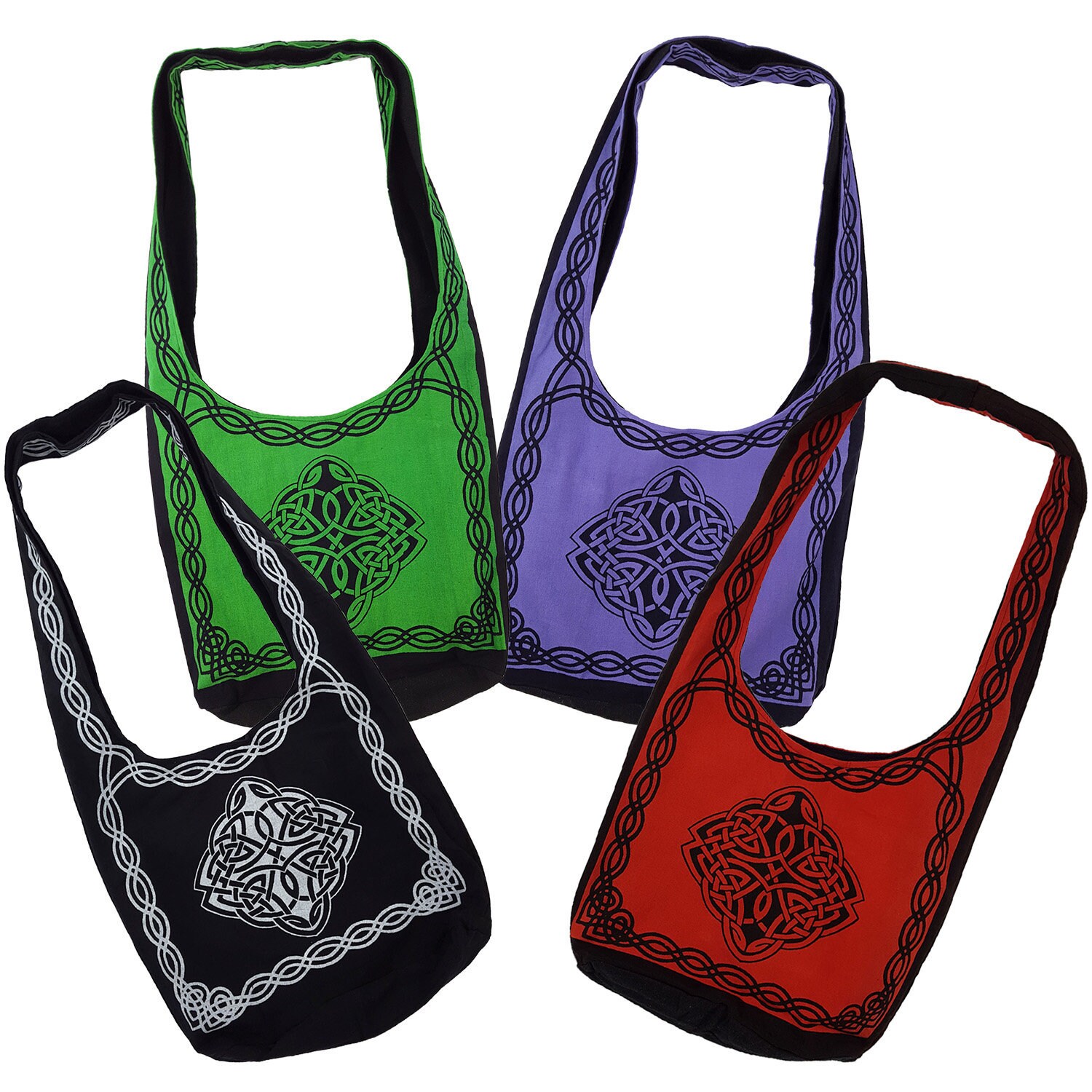 Celtic Knot Book Bags Celtic Bags Shoulder Bag - Etsy