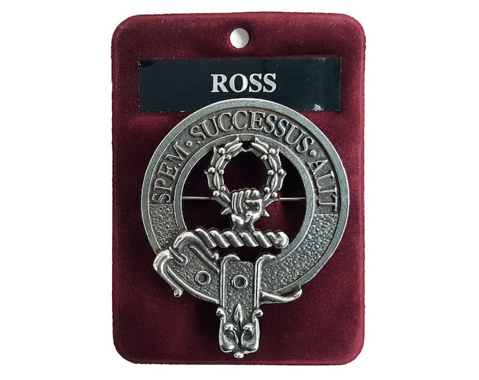 Ross Clan Crest Scottish Cap Badge CB02 - Etsy Canada