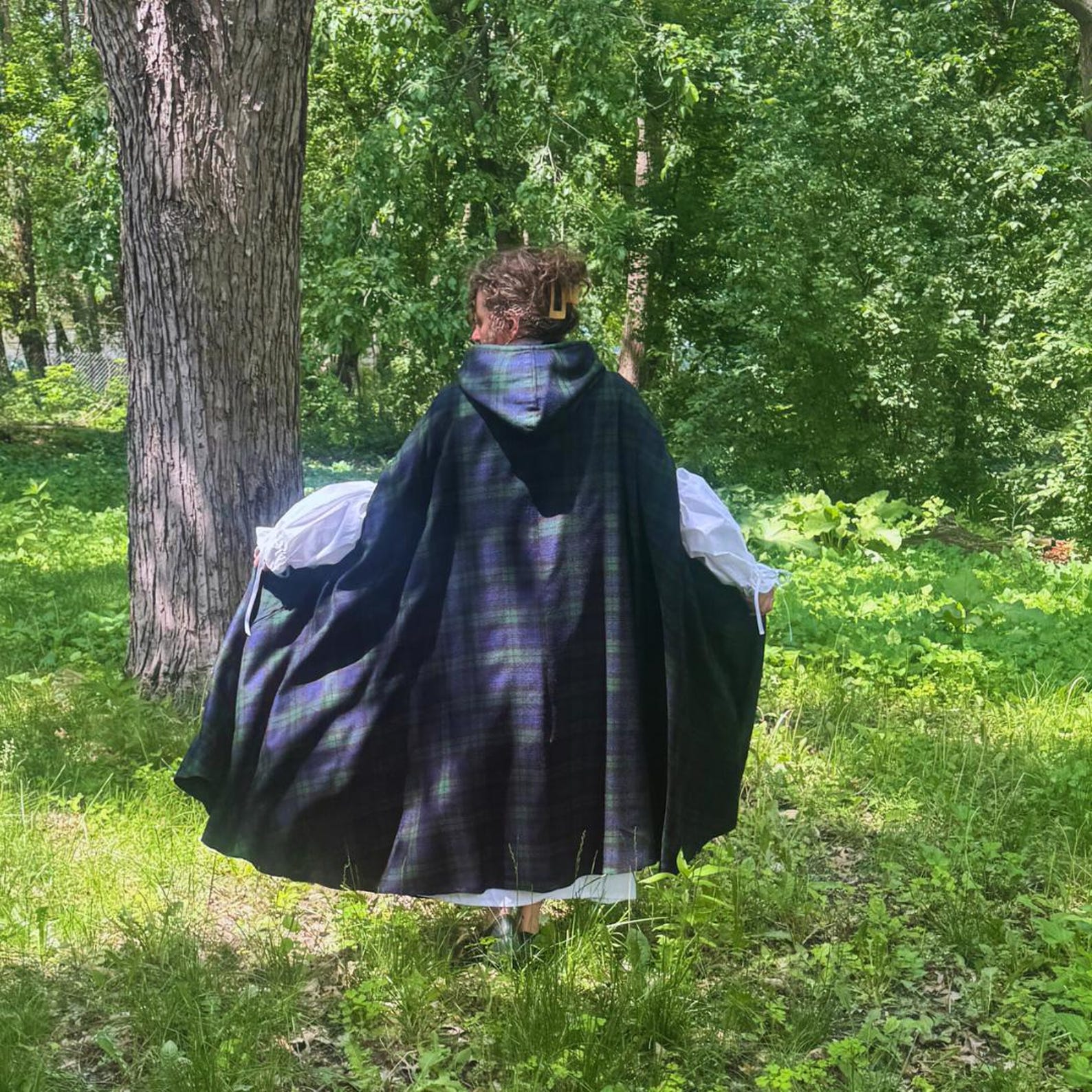 Tartan Cloak A-L Tartans - Lined With Hood Tartan Cape - Etsy