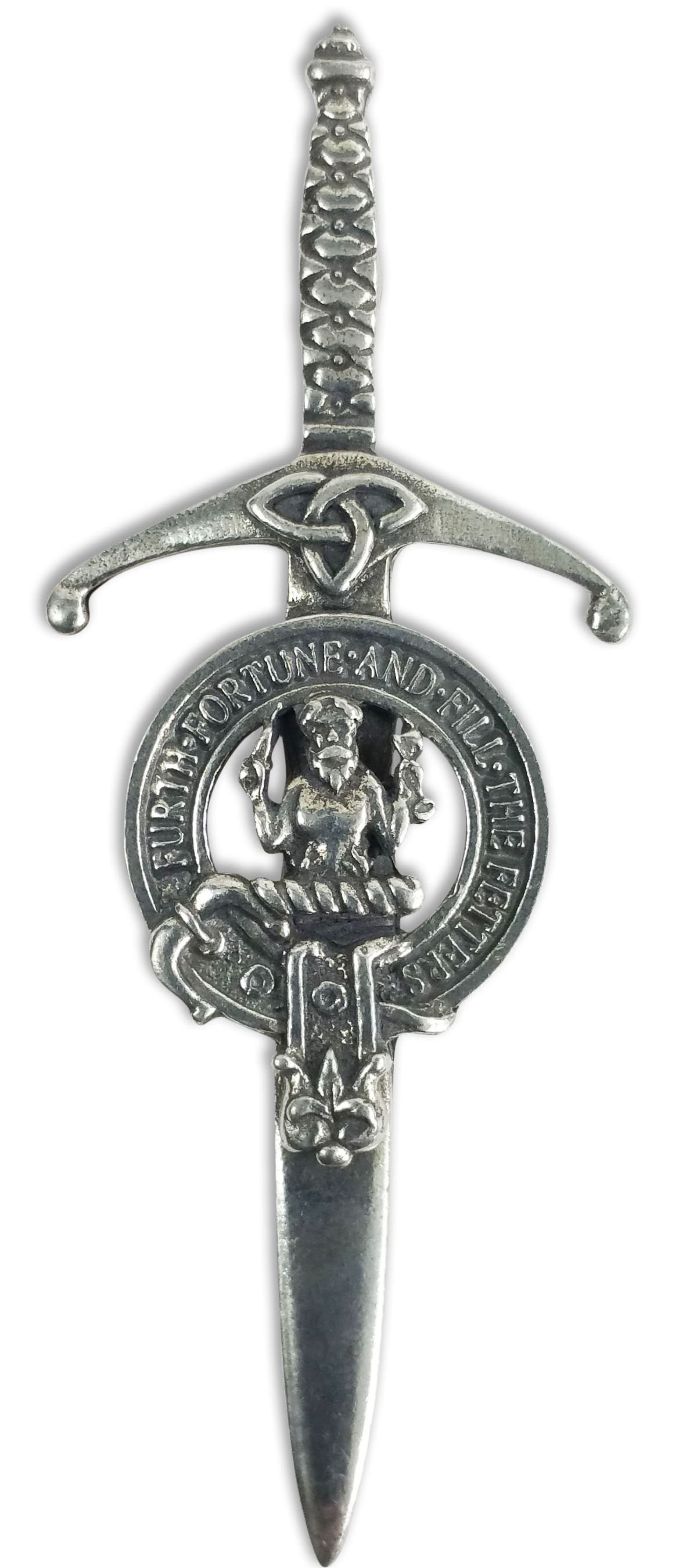 Murray of Atholl Clan Crest Kilt Pin - Gaelic Themes Kilt Pin - Furth ...