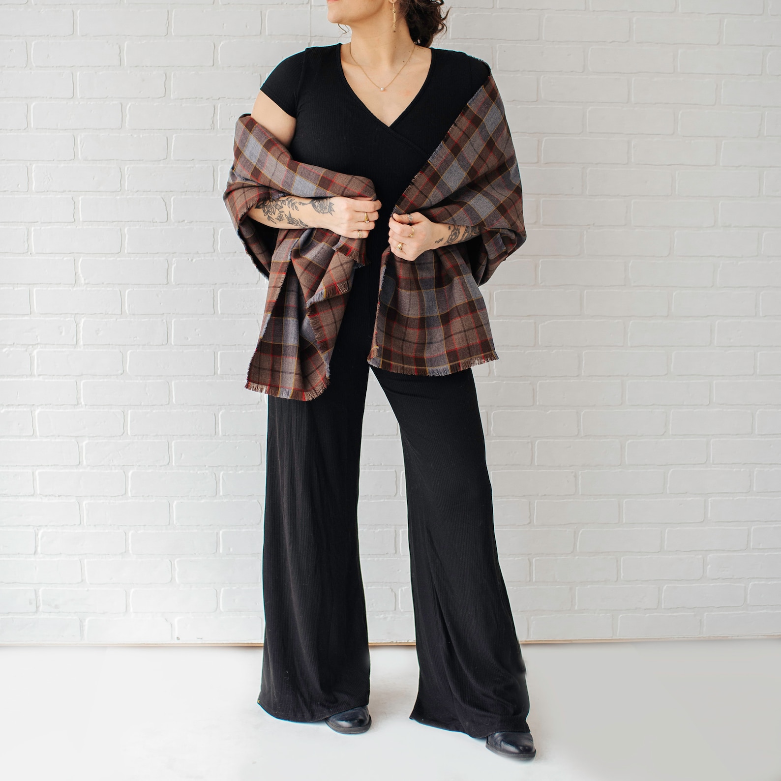 OUTLANDER Stole Poly/viscose Tartan Woven in Scotland Made - Etsy