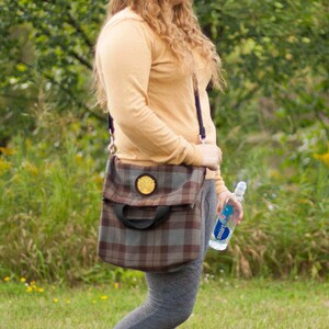 OUTLANDER Messenger Bag - OUTLANDER Tartan Messenger-style Tote Bag ...